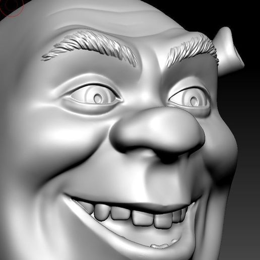 STL file SHREK HEAD (BIG HEAD) 🥳 ・3D print design to download・Cults