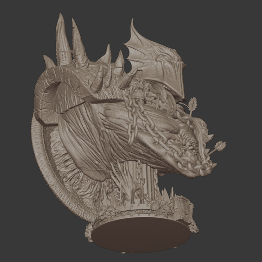 👤 Dark Ages Spawn Portrait Bust | Medieval Hellspawn 3D Print Model ...
