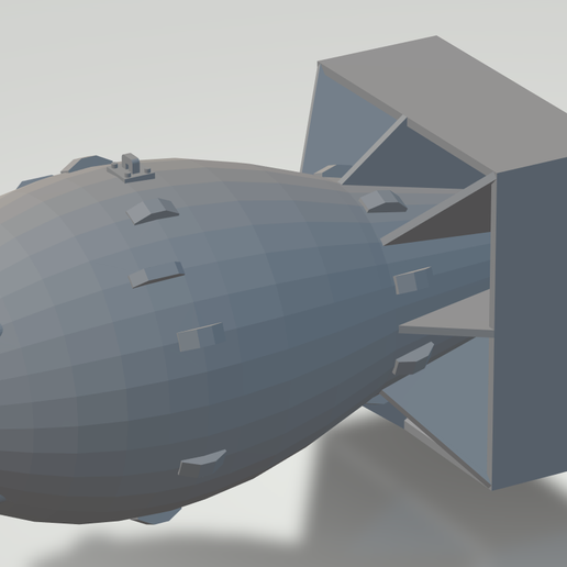 👨 1/72 FAT MAN NUCLEAR BOMB・Free STL File for 3D printing・Cults