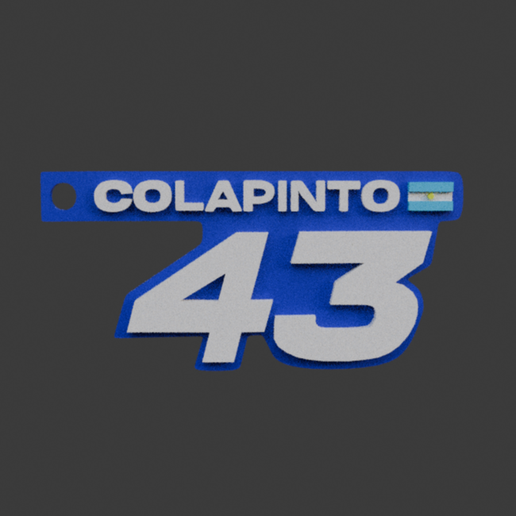 ⚽ Colapinto 43・Free STL File for 3D printing・Cults
