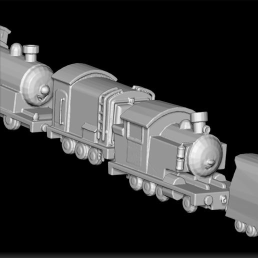 🚆 All Engines Train Toon - Fun Locomotive Character - Cartoon Train ...