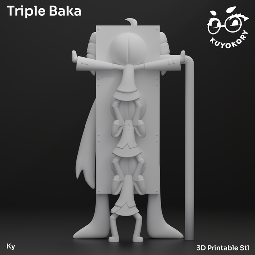 🚦 Triple Baka Traffic Light・ 3D File for 3D printing・Cults