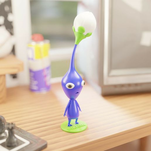 🦸 Blue Pikmin (Multipart)・ 3D File for 3D printing・Cults