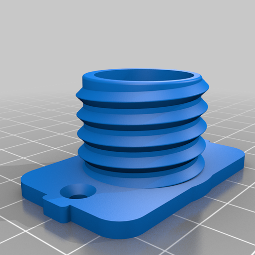 Download free STL file Rearview camera mount with vehicle registration light for GAZ auto • 3D ...