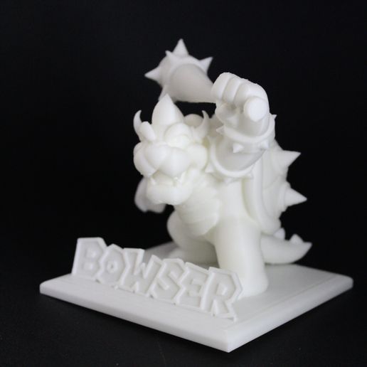 🐢 Bowser With Bat・Free STL File for 3D printing・Cults