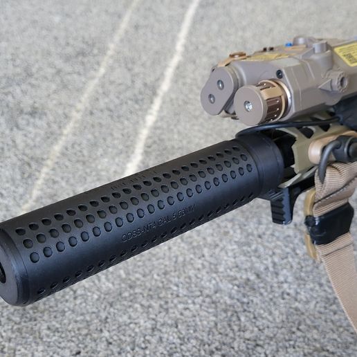 🔫 KAC QD Suppressor Replica・ STL File for 3D printing・Cults