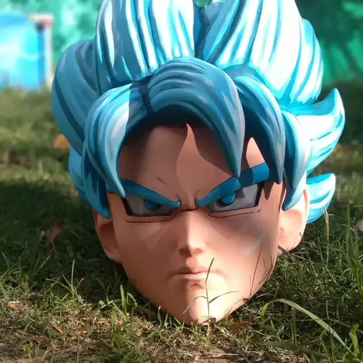 🪖 GOKU HELMET GOKU HELMET USABLE HELMET GOKU・ STL File for 3D printing ...