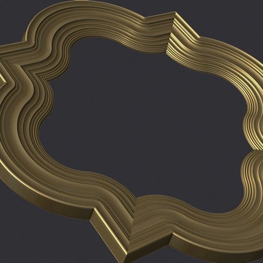 🖼️ Decorative Frame mirror 3D Model・ 3D File for 3D printing and CNC ...