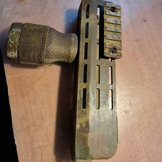 STL file Handguard airsoft SA vz. 58 ARES 🔫 ・Model to download and 3D ...