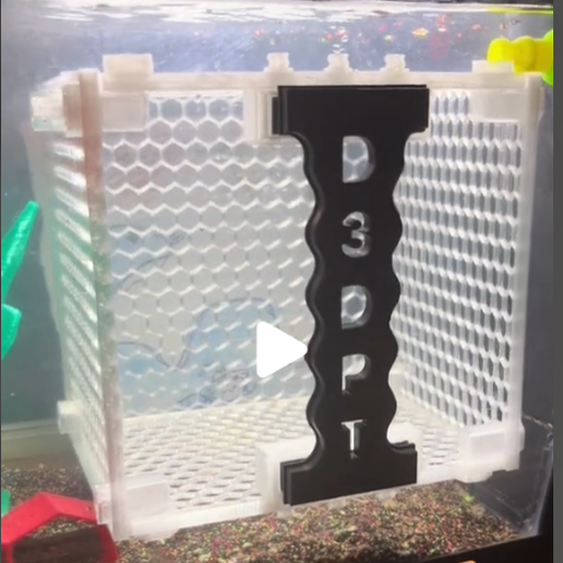 🐠 Fish Tank Acclimation Box - (400 or 200 x 200 mm)・ STL File for 3D ...