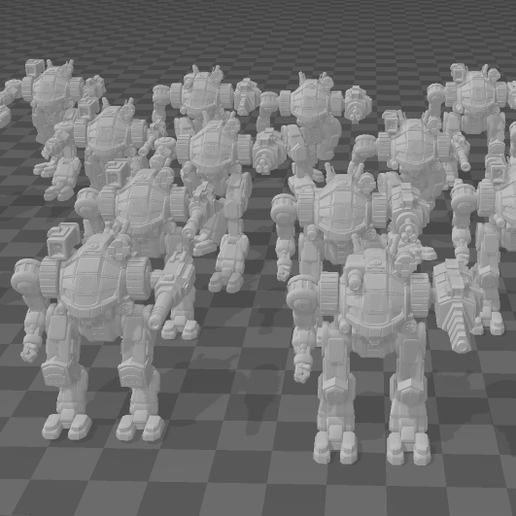 💂 Pac-Mech, Guard Sentry・ STL File for 3D printing・Cults