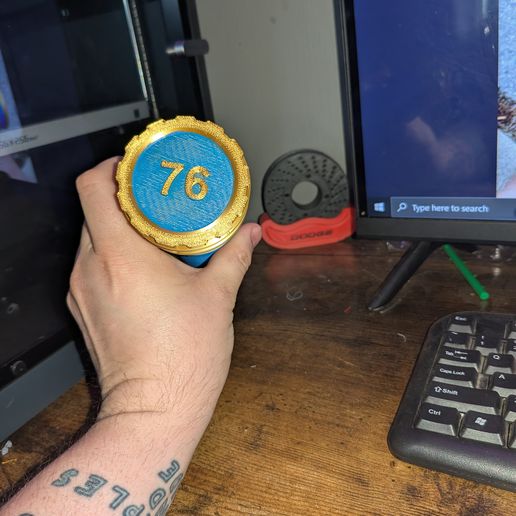 🎓 Fallout 76 VTU Graduation Kit・3D Print with the Bambu labs P1S 3D ...