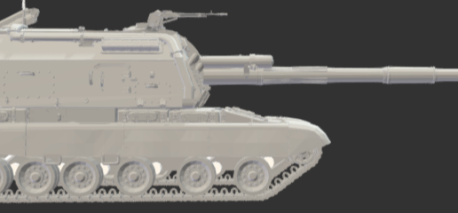 🪖 Russian 2S19 Msta-S SPG Tank (mini Kit)・ OBJ File for 3D printing・Cults