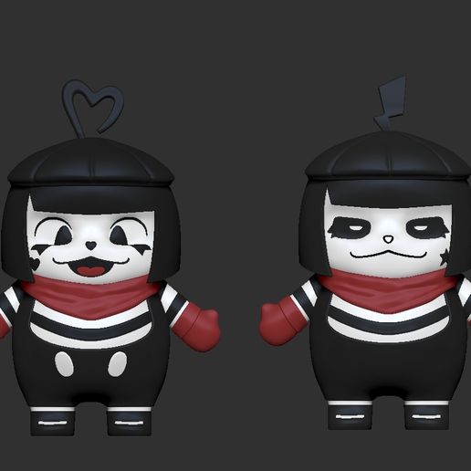 STL file Mime Derpixon FanArt - BonBon & ChuChu 🎨 ・3D printable model ...