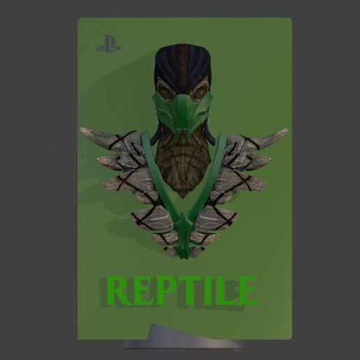 🎮 Gaming console transformation Kit - Reptile MKX edition / Playstation ...