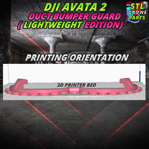 💂 DJI AVATA 2 BUMPERS DUCT PROTECTOR V2 LIGHTWEIGHT EDITION PROP GUARD ...
