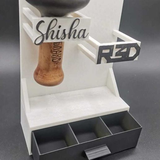 🥣 SHISHA DISPLAY (DISPLAY STAND FOR SHISHA BOWLS)・Free STL File for 3D ...