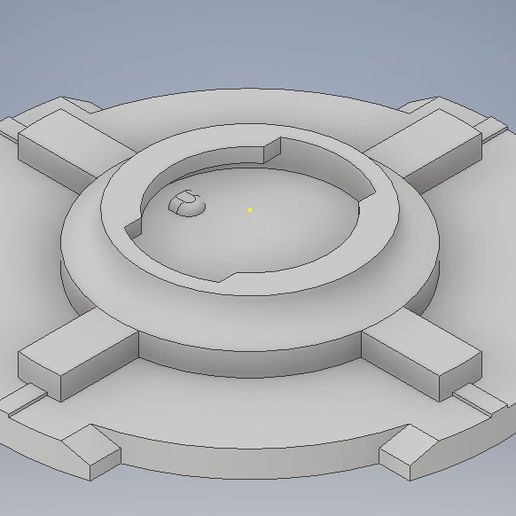 🔒 PopSocket Adapter for Quad Lock・ STL File for 3D printing・Cults