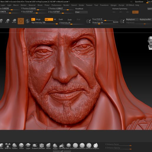 🗿 Sheik Zayed・ 3D File for 3D printing and CNC machining - Laser ...