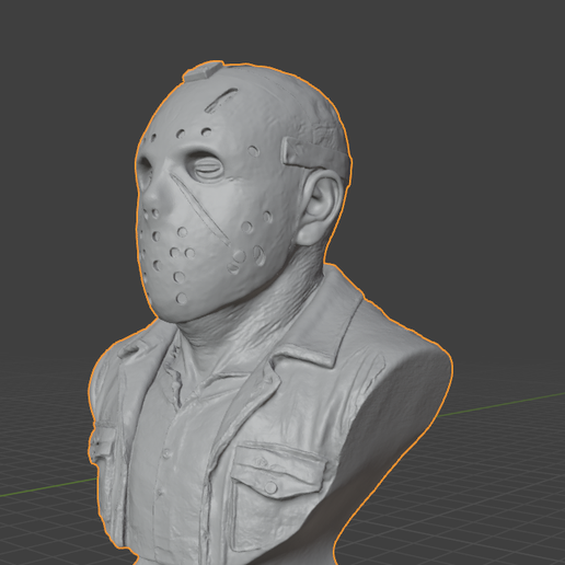 👤 Jason Voorhees Horror Bust - Highly Detailed 3D Printed Model・ STL ...