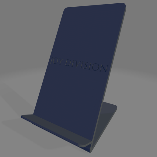 STL file Joy Division Phone Holder 📞 ・3D printer model to download・Cults