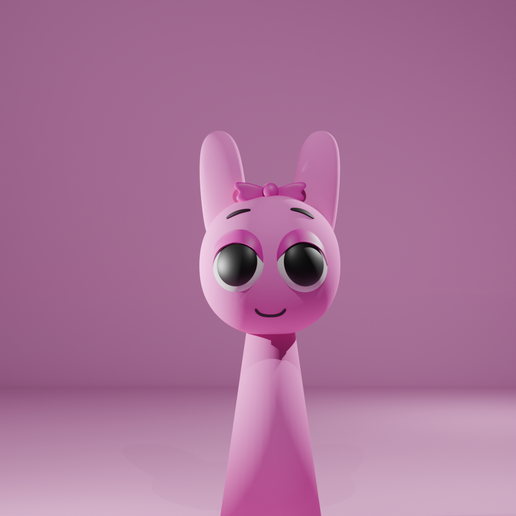 STL file SPRUNKI PINKI 🧸 ・3D print object to download・Cults