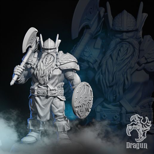 3D file Classic Dwarf 🤴 ・3D printing design to download・Cults