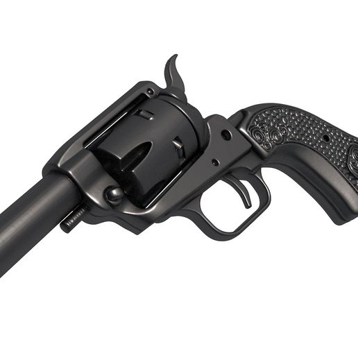🔫 Heritage Barkeep pistol / Custom Scroll Wood Grips / gun stl / rifle ...