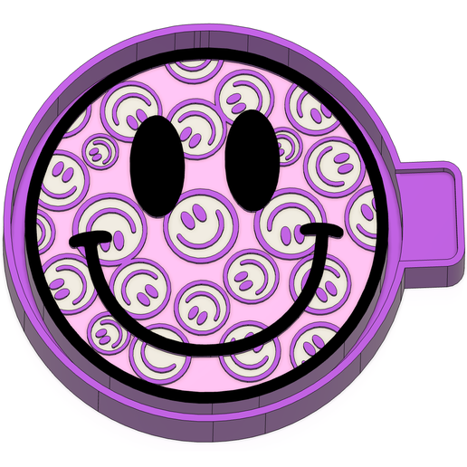 🪔 Happy Faces Smiley Freshie STL Mold Housing・ STL File for 3D printing ...