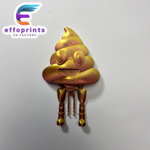 🚽 Poop Riding Toilet Paper Hanger・ 3MF File for 3D printing・Cults