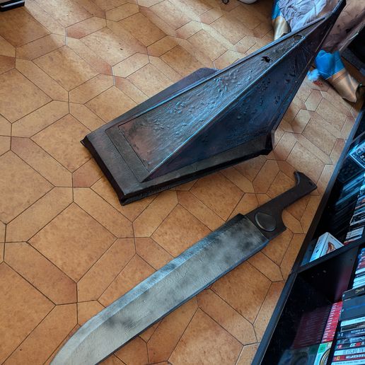 3D printed Great Knife - Pyramid Head・Cults