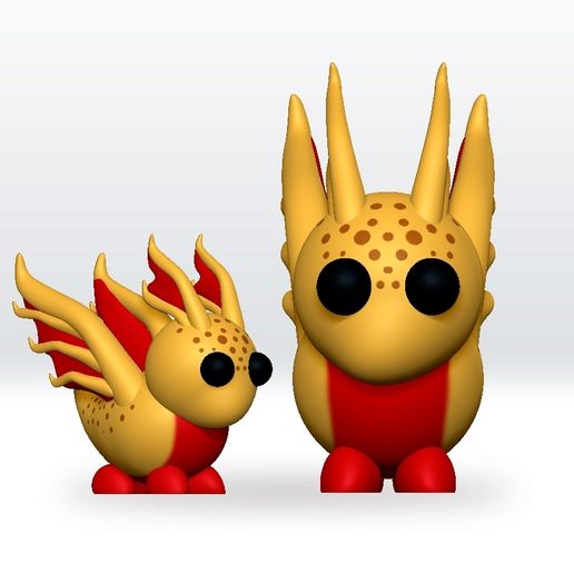 📁 Sunglider Roblox Adopt Me Pet STL file 3D Model,3mf fileCharacter ...