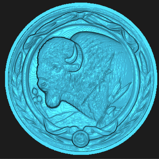 3D file BUFFALO 4 🎄 ・Model to download and 3D print・Cults