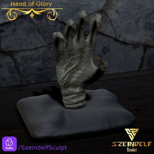 Hand of Glory - Harry Potter・ 3D File for 3D printing・Cults