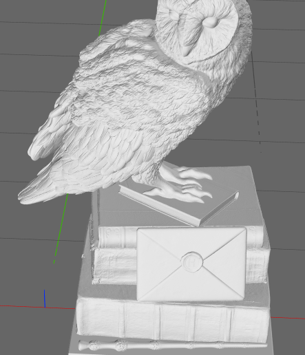 STL file Hedwig the owl is on the books 🦉 ・Model to download and 3D ...