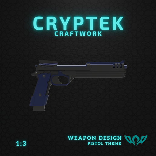 🔫 1:3 Miniature 18. Robocop Pistol - Robocop TV Series - Toy Replica of ...