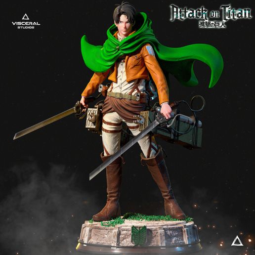 🥭 Levi Ackerman・ STL File for 3D printing・Cults