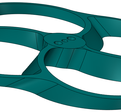 arquivo STL drone fan toroidal 4 wing Ø63 v2 🪶 ・design para impressora ...