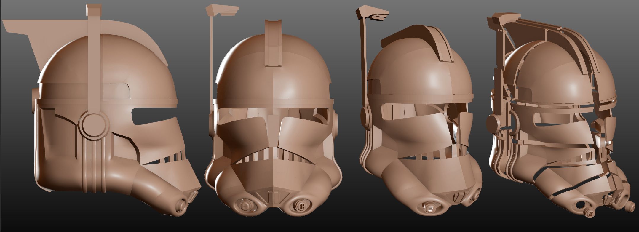 Descargar archivo STL Casco Clonetrooper - Universo Star Wars • Objeto imprimible en 3D ・ Cults
