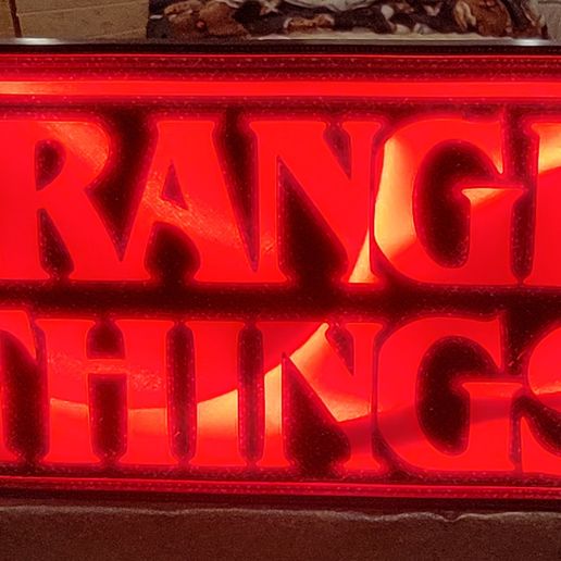 3D printed STRANGER THINGS Lightbox - Box Body 240 - by MANIACMANCAVE3D ...
