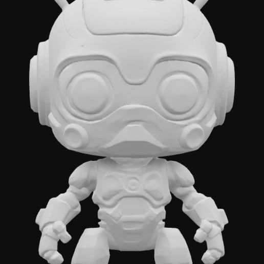 🤖 Astro Hero Bot – Fan Art Chibi Robot Figure・ STL File for 3D printing ...
