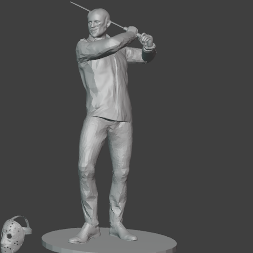 STL file Jason Voorhees friday 13th with mask removable 🎬 ・3D printable ...