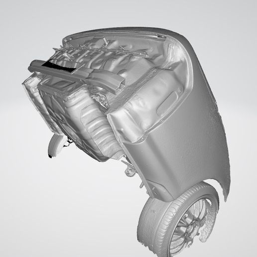 🚗 Toyota Mark 2 (JZX90) Under rear bumper 3d scan・ STL File for 3D ...