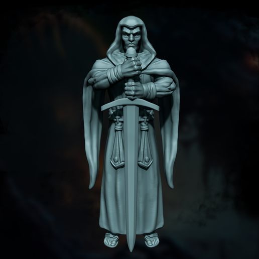 3D file Kelemvor God of Death Dnd 🧸 ・3D printing template to download・Cults