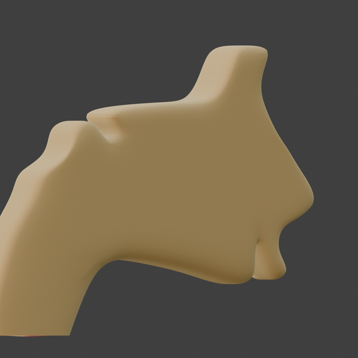 👃 3D Model of Nose Anatomy・ STL File for 3D printing・Cults
