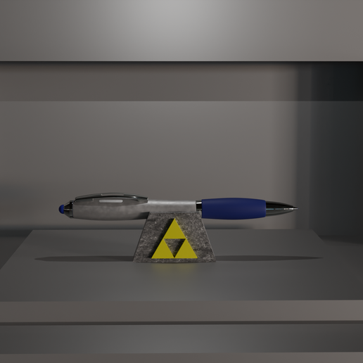 🗡️ Zelda. Master sword stone. Pen stand・Free STL File for 3D printing・Cults