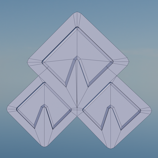 🐉 Pokemon Sinnoh - Forest Badge・ STL File for 3D printing・Cults