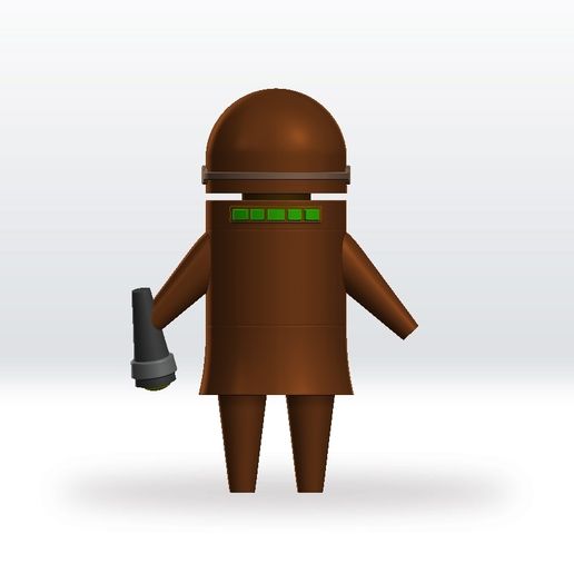 STL file Repo Brown STL file 3D Model Character Fanart 📁 (3MF)・3D ...