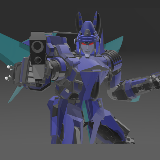 🪖 Transformer Cyclonus・ 3D File for 3D printing・Cults
