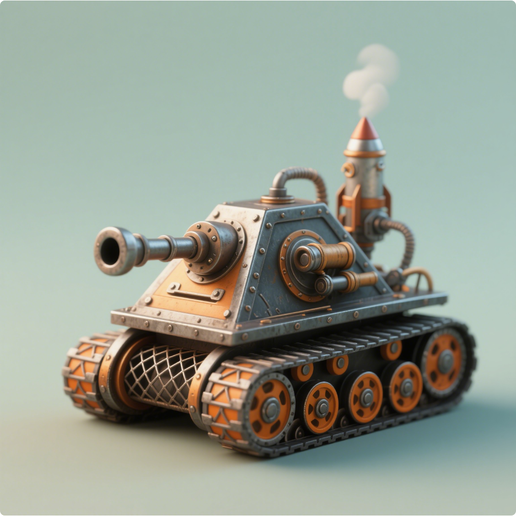 🪖 tank・ STL File for 3D printing・Cults